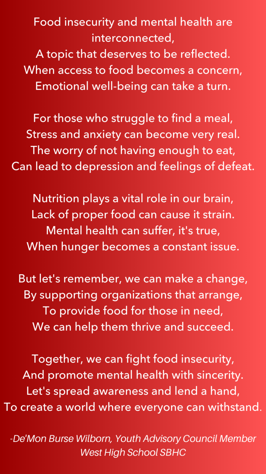 Food Access Poem – Youth Health Hub